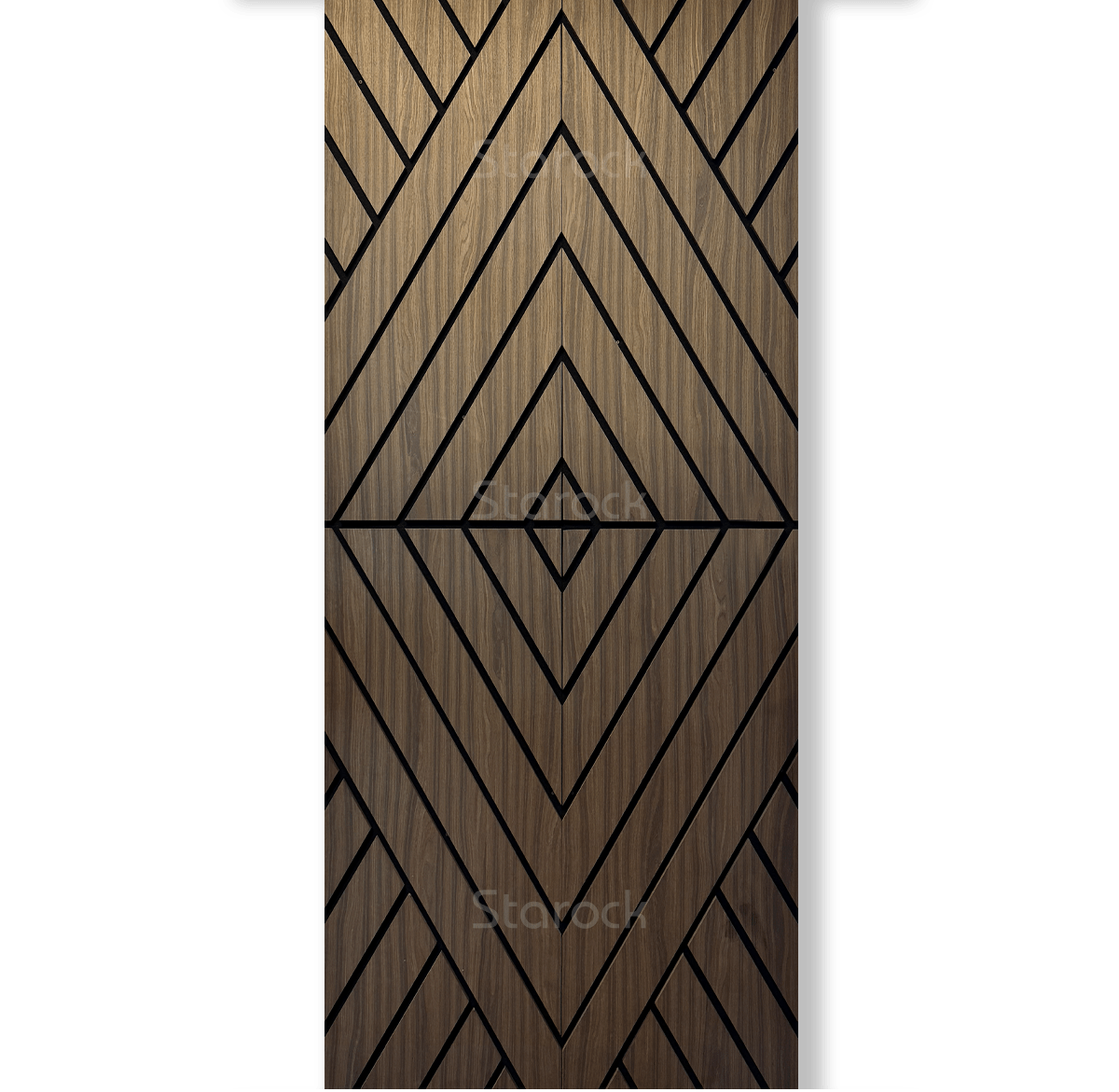 Diagonal V2 Acoustic Slat Panels-Smoked Walnut (Pack of 2) – Starock ...